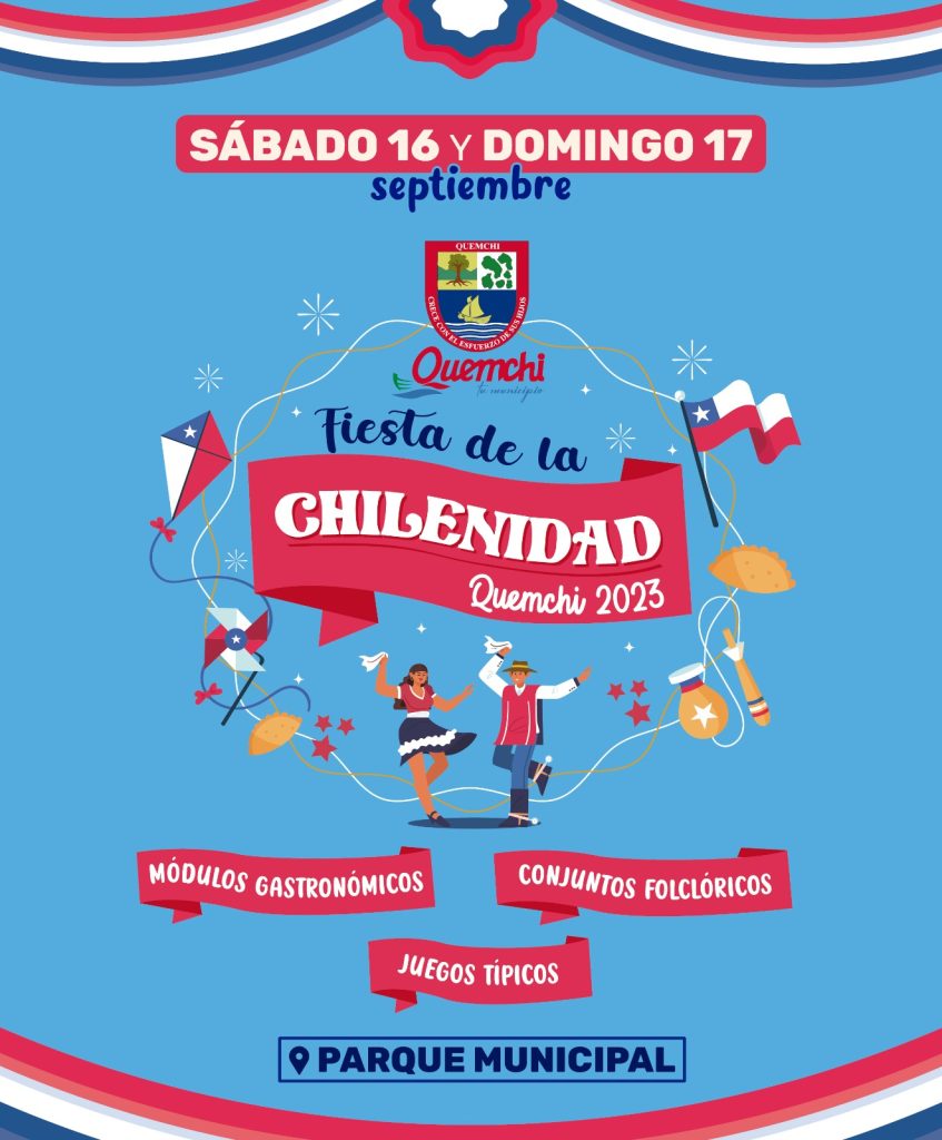 La Fiesta de la Chilenidad 2023 se vive en #Quemchi. – Municipalidad ...